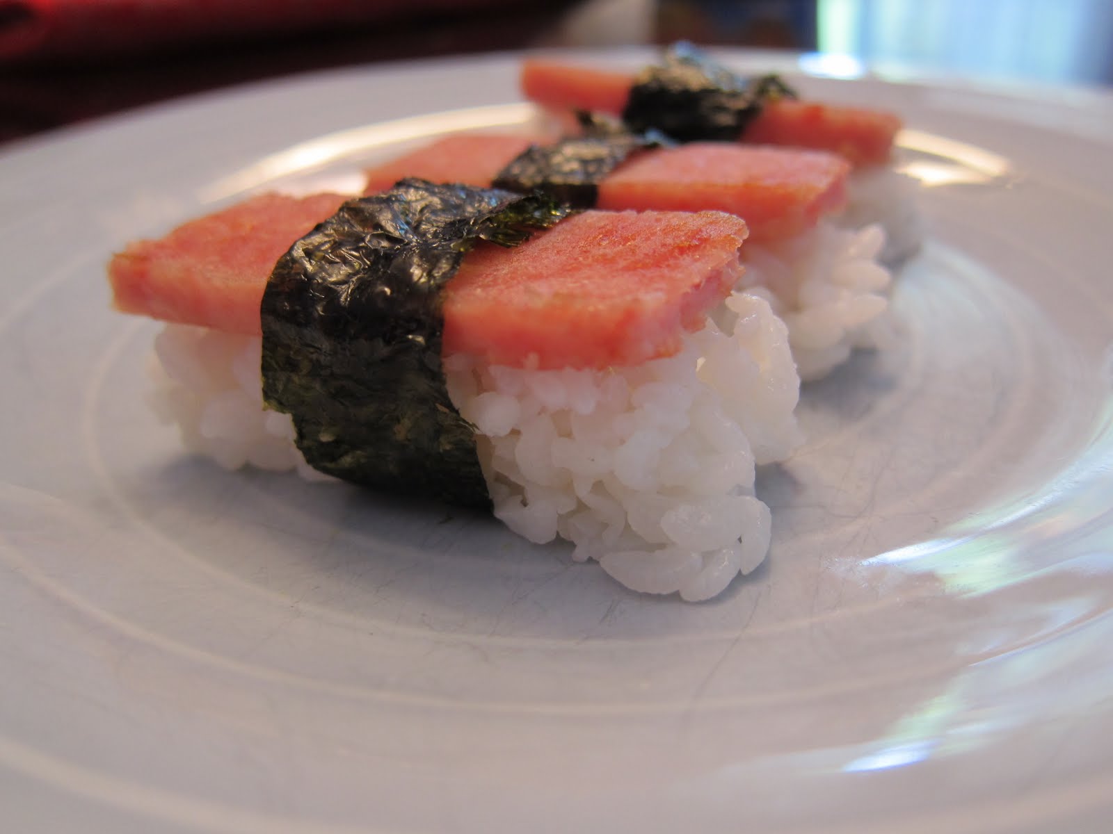Instant Haute Meal: Spam Sushi