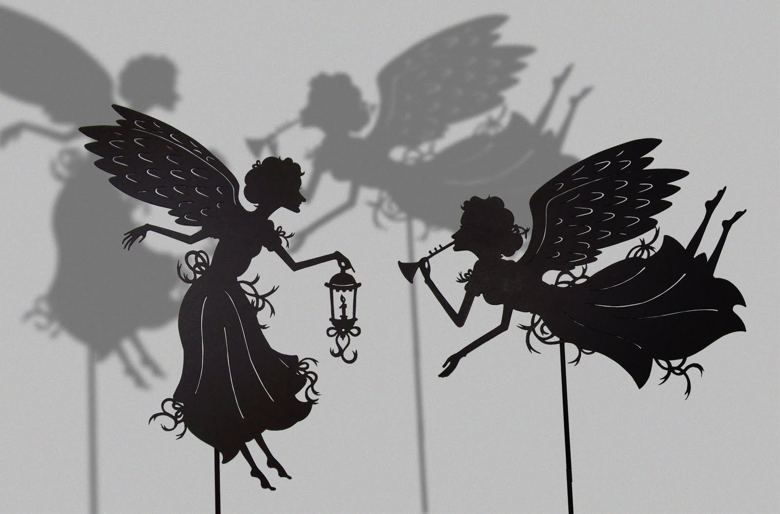 Down on Penny's Farm: Angel Shadow Puppets