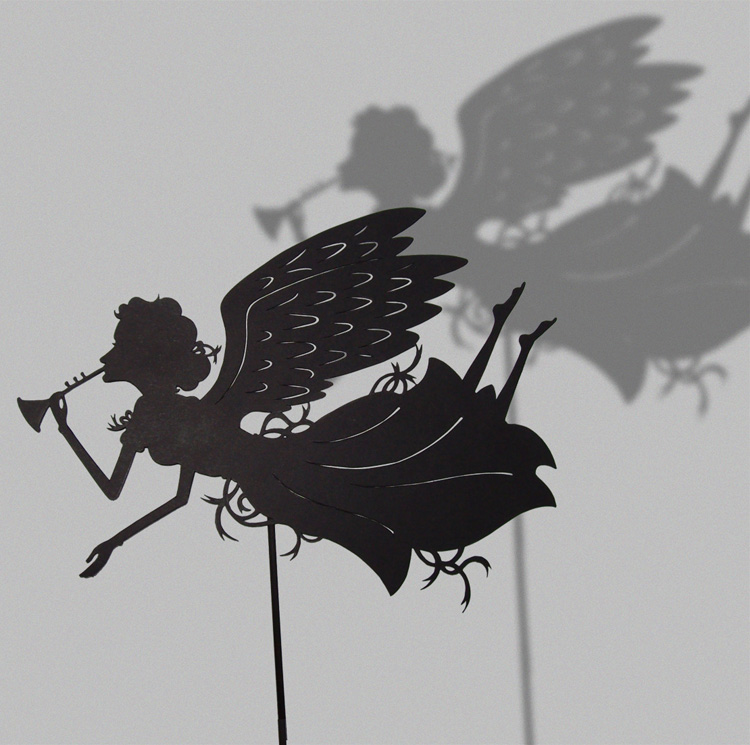 Down on Penny's Farm: Angel Shadow Puppets