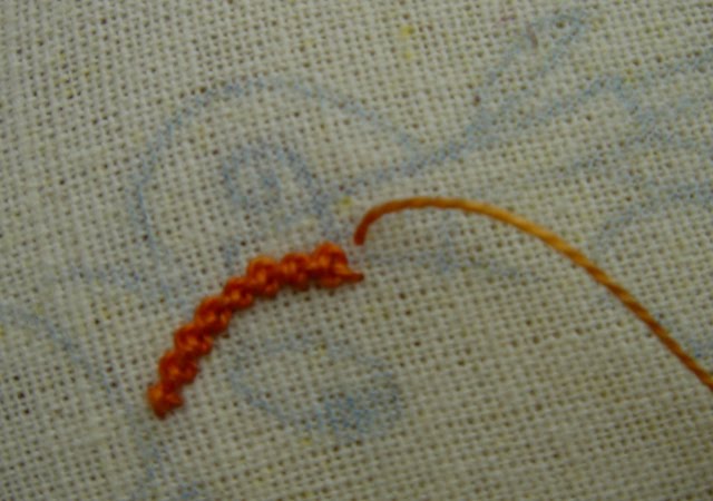 Anything Creative: Hand Embroidery - Pearl Stitch Tutorial