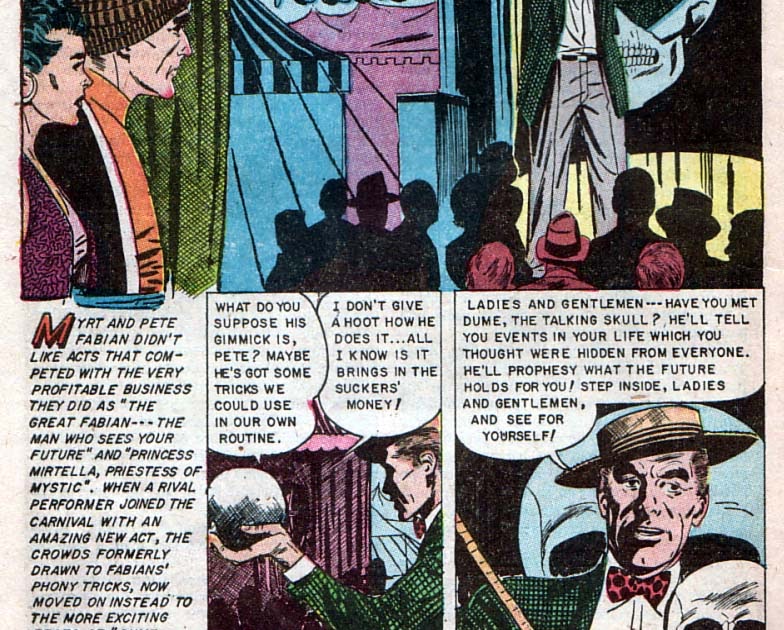 THE HORRORS OF IT ALL: The Talking Skull + The Purple Claw Origin