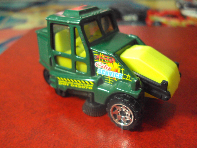 Mi colección de Hot Wheels: Matchbox Street Cleaner, salio en el 2001
