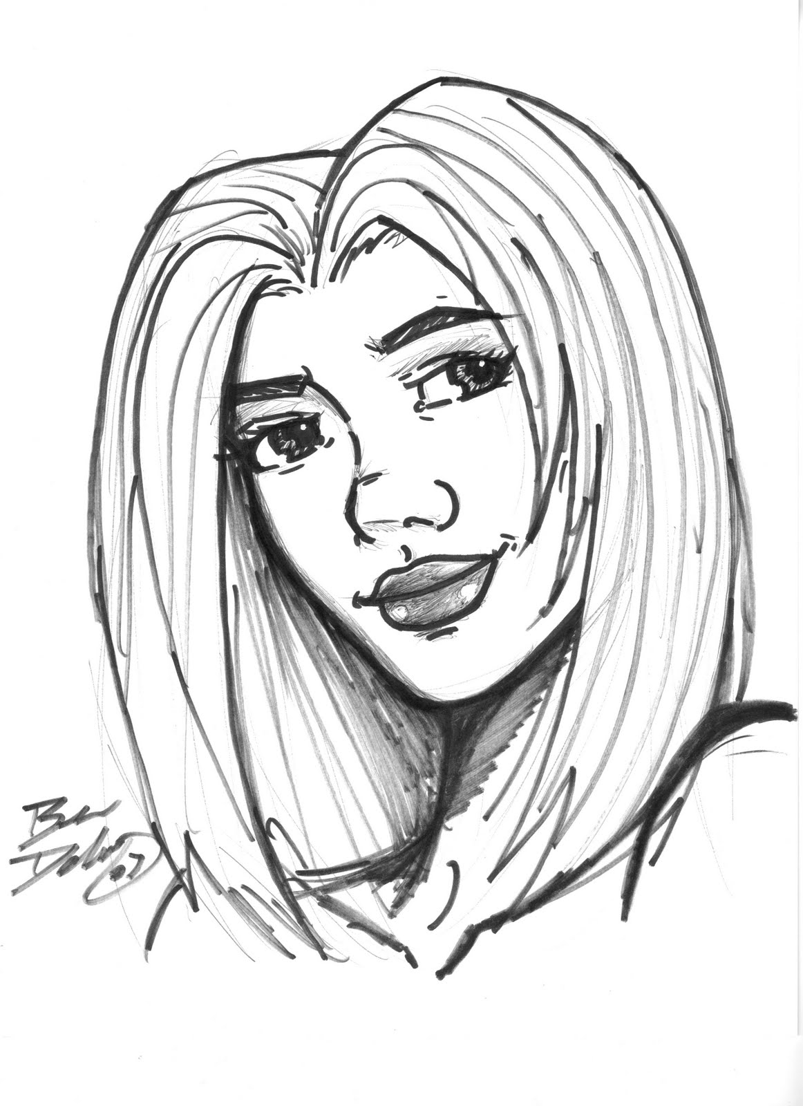 Ben Darling's Art Portfolio: Some Sketches and paintings for fun