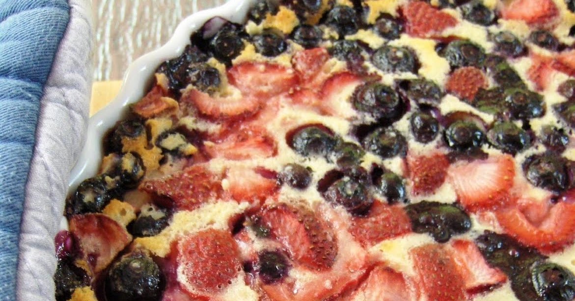 Clafoutis aux petits fruits