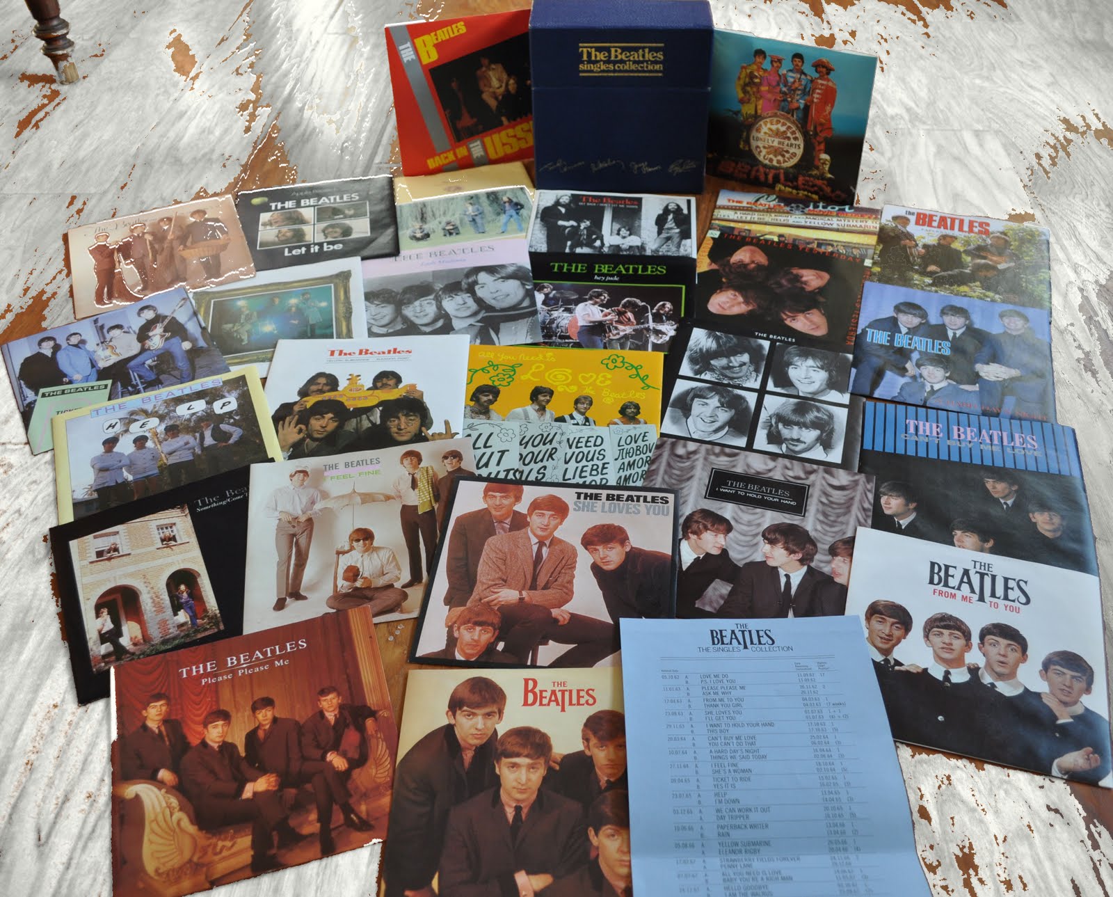 Beatles Forever!: A Caixa Geral dos Singles - The Beatles Singles ...