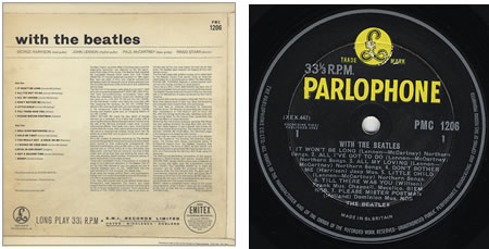 Beatles Forever!: With The Beatles, 33 rpm - Made in UK - Decca ...