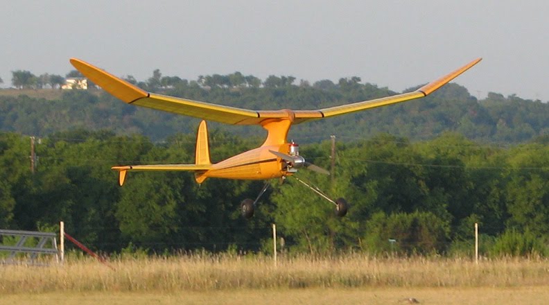 The Building Board: Final Test Flight of the Comet Sailplane