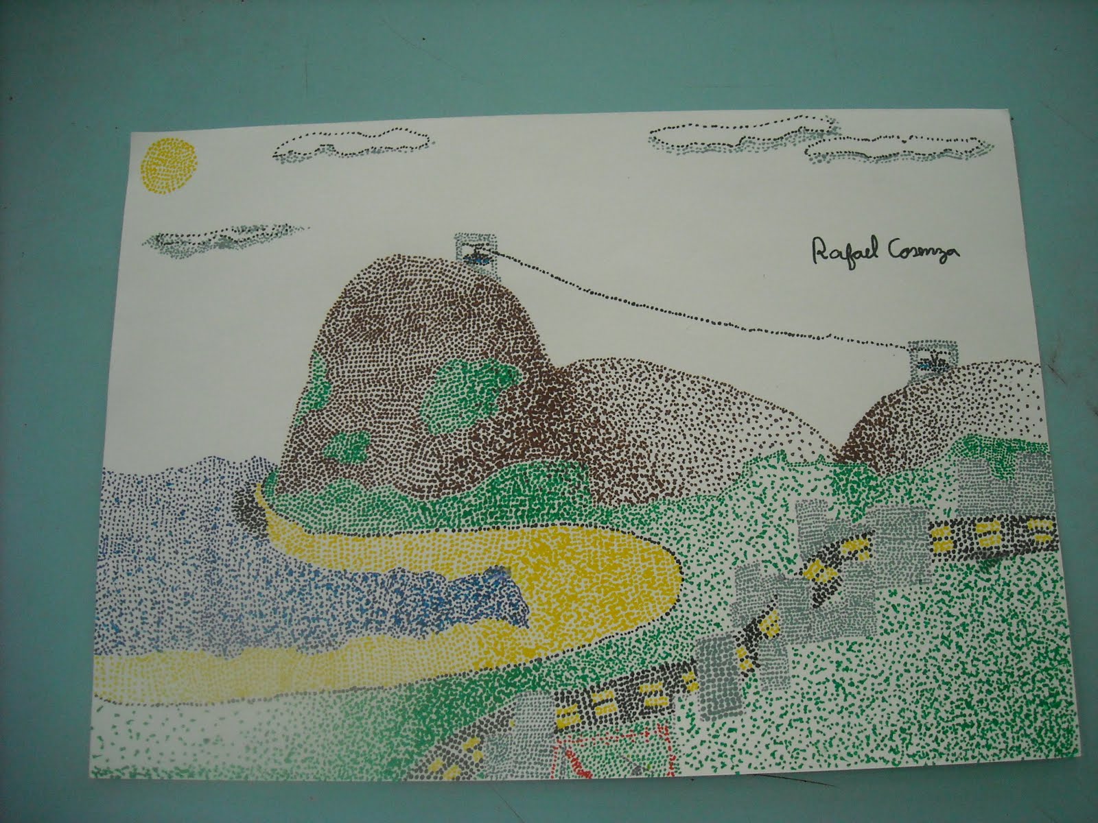 Arte Educação: Pontilhismo - Movimento Pós-impressionista