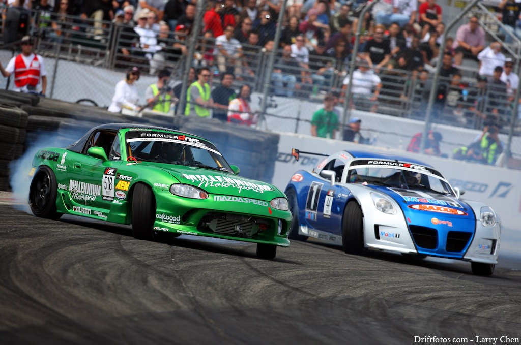 Maverik Corner MX5: Jeff Abbott Formula Drift Miata NB