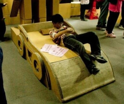 Perabot Restoran Dari Karton Sheet | Kotak Karton Gelombang