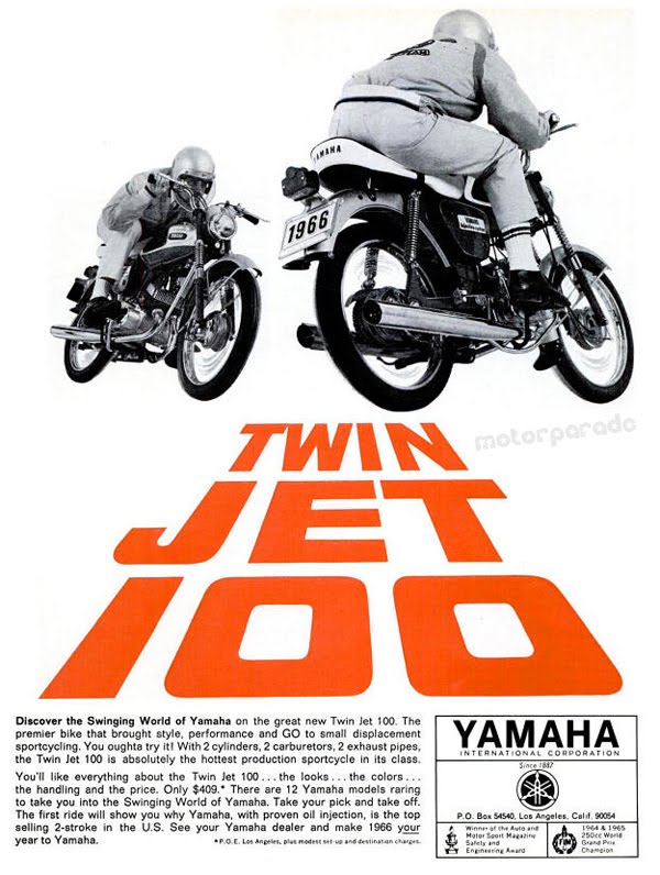 MotorParade: SWINGING JET 100