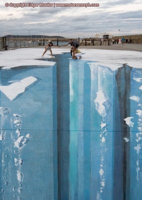 News Graffiti: The 3D Street Graffiti Art Winter
