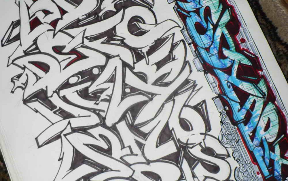 Graffiti Tomellett: Create Graffiti Fonts In The Paper