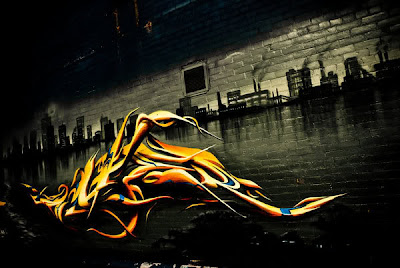 Names In Graffiti: Digital Graffiti Festival Yellow Gold