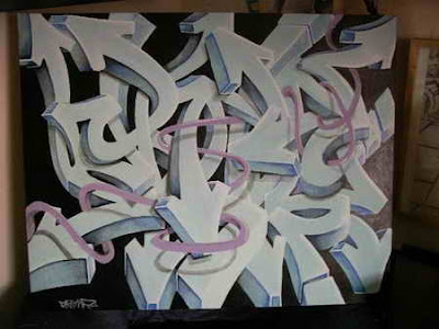 new graffiti: Graffiti Alphabet: 3D Character Creator