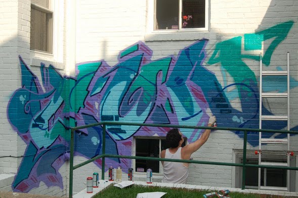 EXHIBITION OF GRAFFITI: Making Graffiti On The Walls Of Your Home