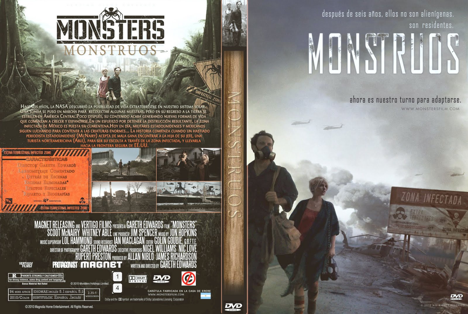 ELCINEENSUSMANOS: MONSTRUOS (TERROR)