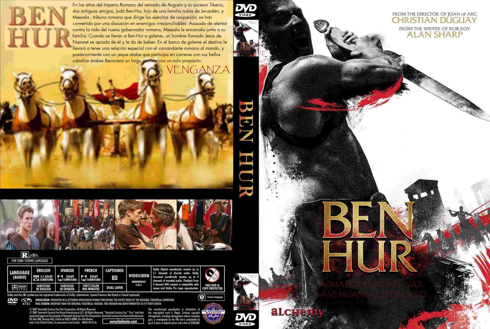 ELPLACERDELASSERIES: BEN HUR (2 DVD) ACCION