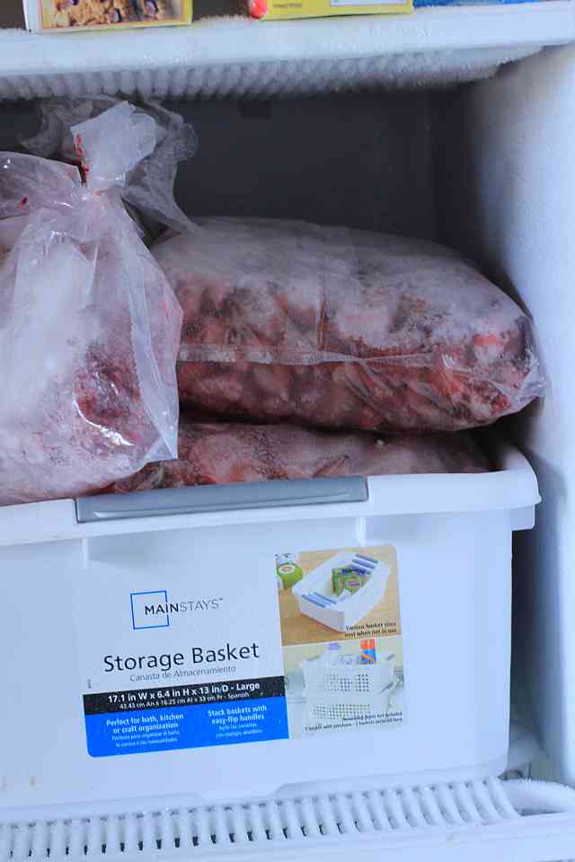 Easy Living the Hard Way: Organizing the Upright Freezer
