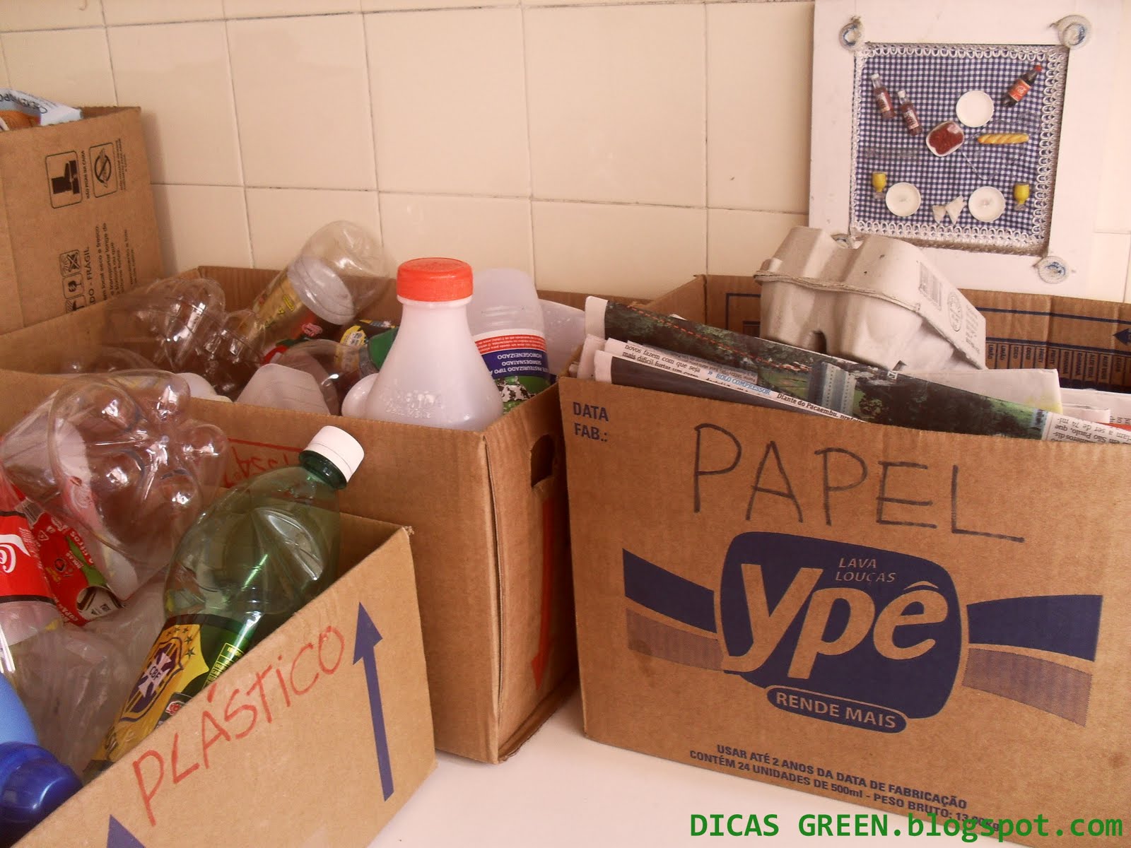1. Separe o Lixo Reciclável | DICAS GREEN