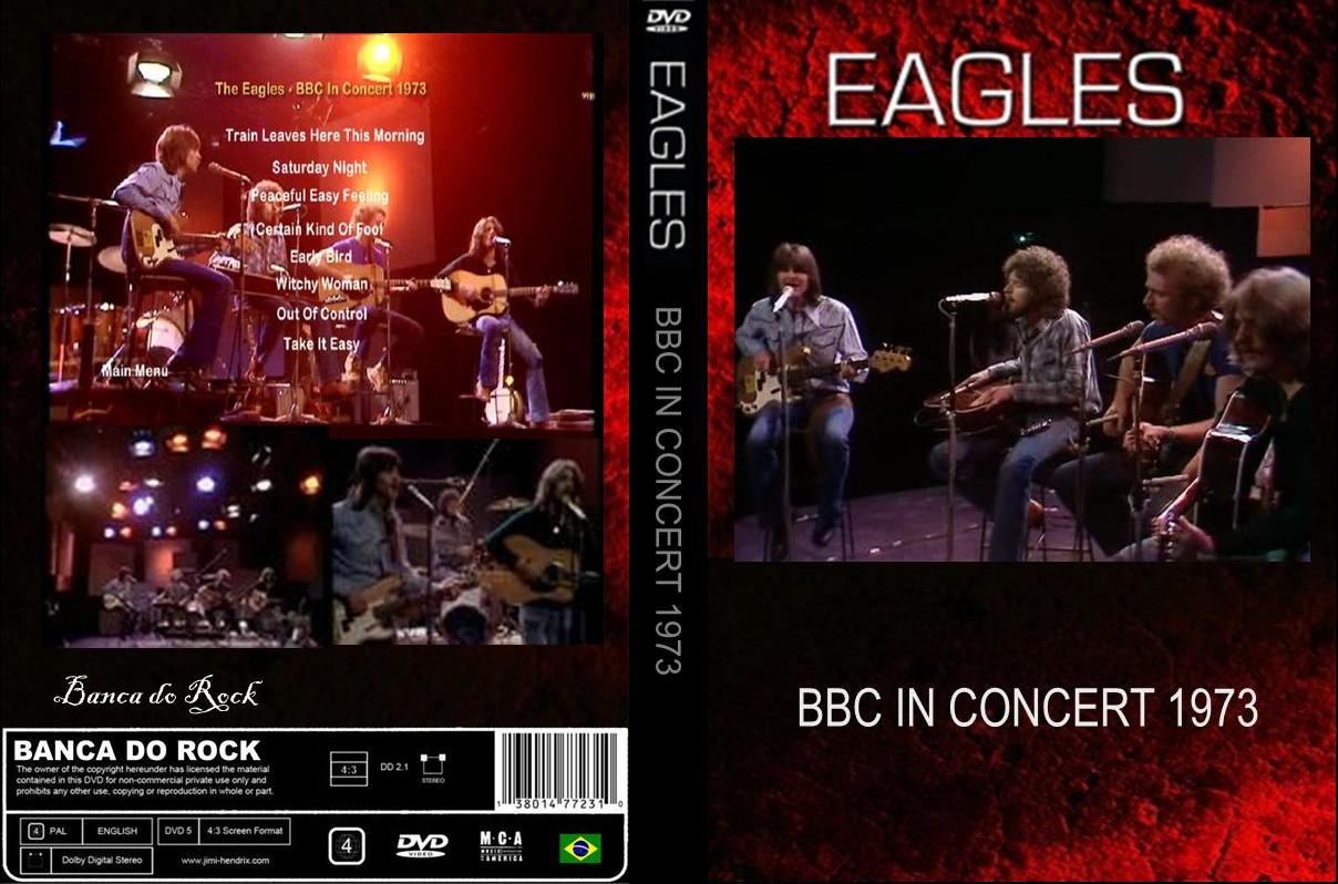BANCA DO ROCK Rock Concert DVD: 487 - DVD EAGLES 1973 - BOOTLEG