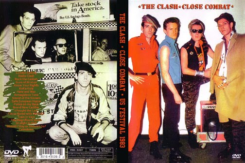 BANCA DO ROCK Rock Concert DVD: 1168 - DVD THE CLASH 1983 - BOOTLEG