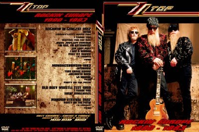 BANCA DO ROCK Rock Concert DVD: 1243 - DVD ZZ TOP - BOOTLEG