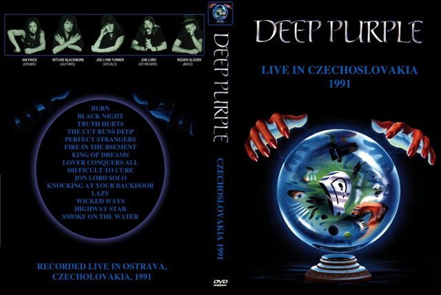 BANCA DO ROCK Rock Concert DVD: 1356 - DVD DEEP PURPLE 1991 - BOOTLEG