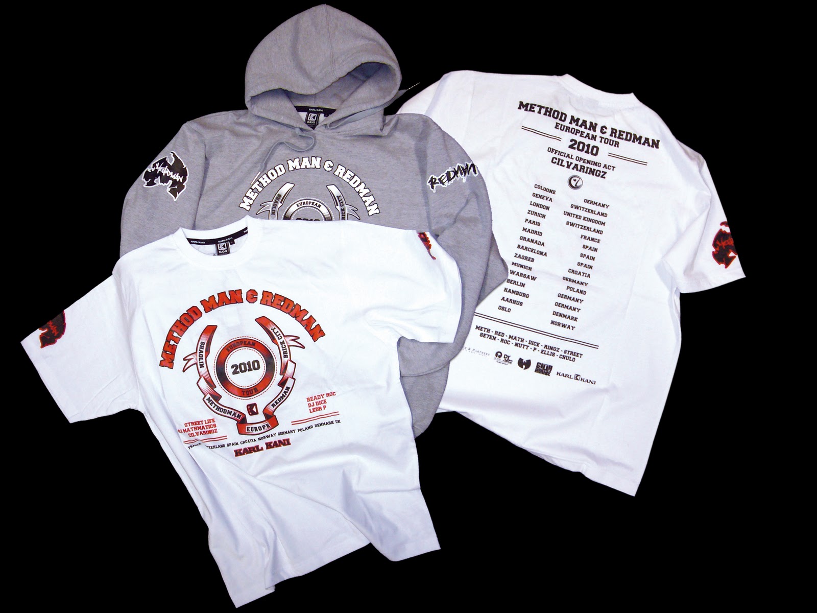 Method Man & Redman European Tour 2010 powered by Karl Kani: Limited ...