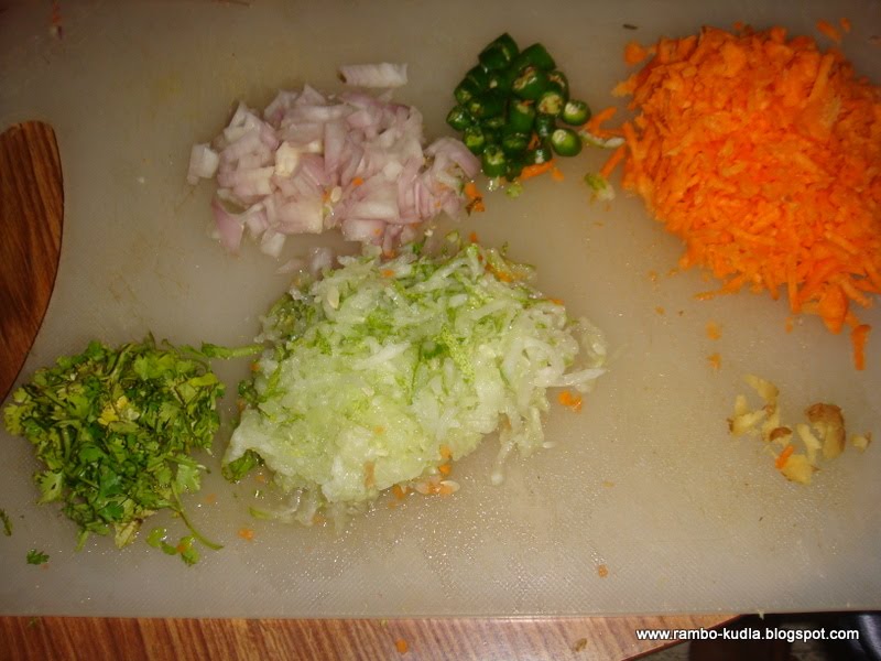 India: Vegetable Jola rotti