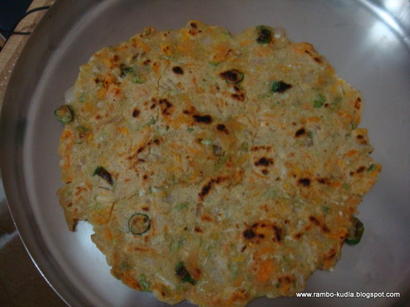 India: Vegetable Jola rotti