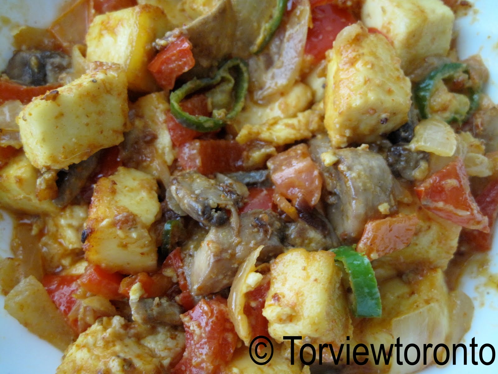Torviewtoronto: Paneer with vegetables