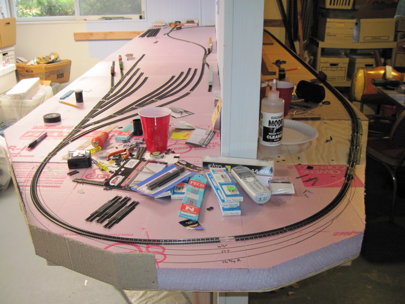 My N Scale Layout: Mainline Loop Completed!