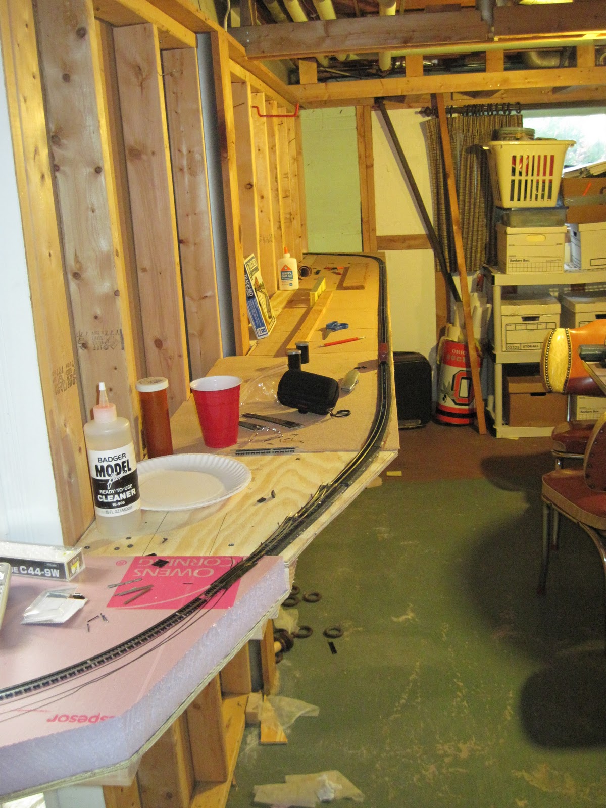 My N Scale Layout: Mainline Loop Completed!