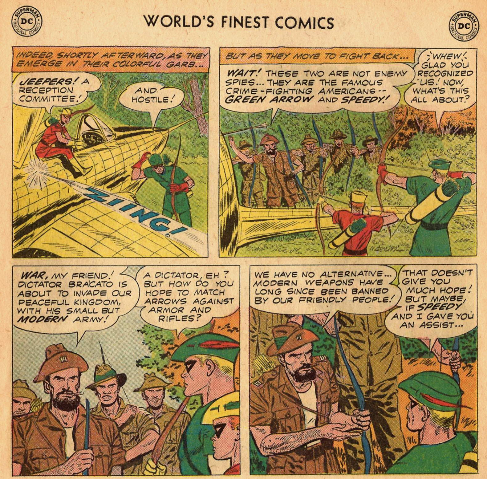 Mark's Super Blog: World’s Finest 115 – The Mighty Arrow Army!