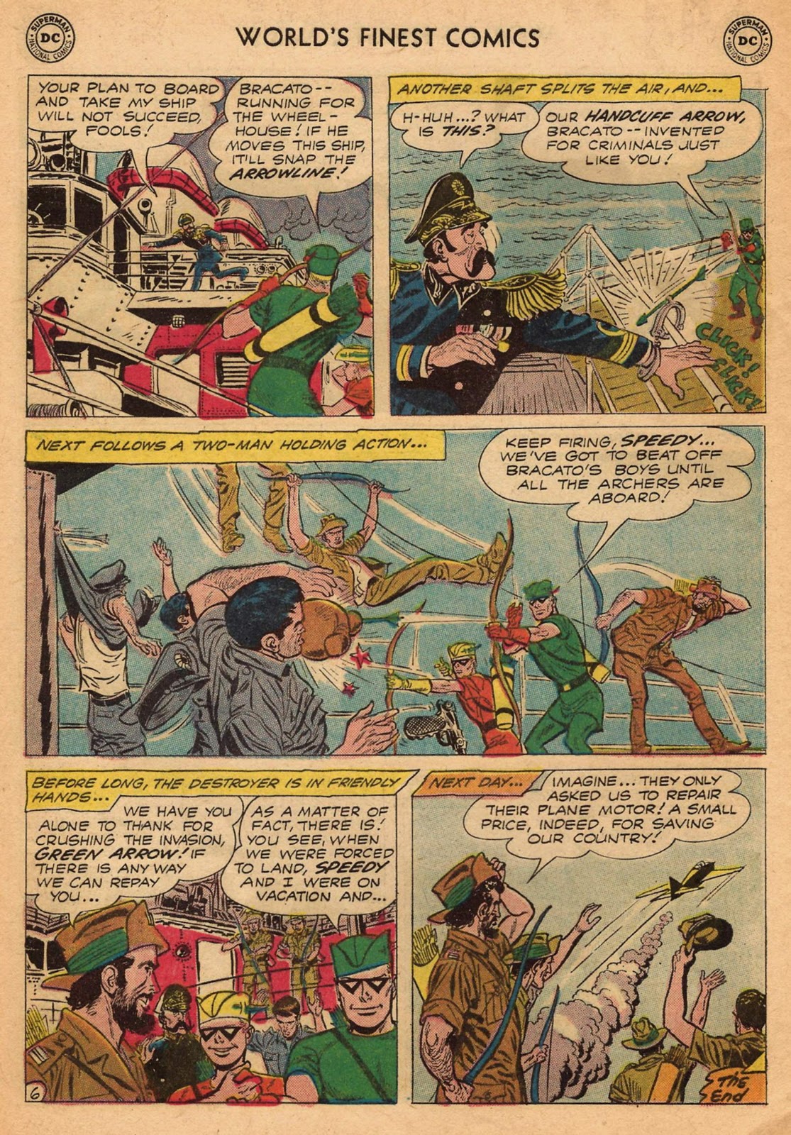 Mark's Super Blog: World’s Finest 115 – The Mighty Arrow Army!