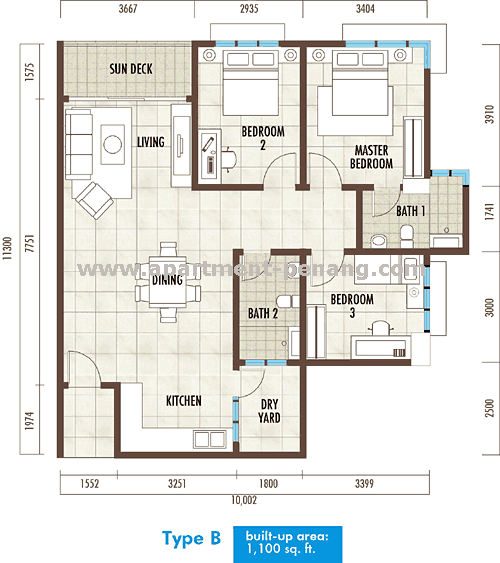 Ocean View Residences Penang Property | Penang.MalaysiaCondo.com