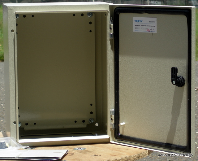 Info Alat Listrik: TIBOX IP65 Steel Enclosure