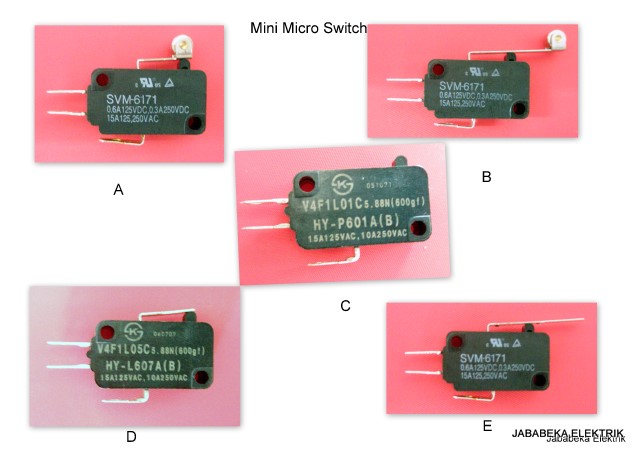 Info Alat Listrik: Mini Micro Switch
