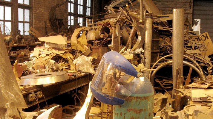 Studio Chicago Blog: A Creative Space: Richard Hunt's Studio