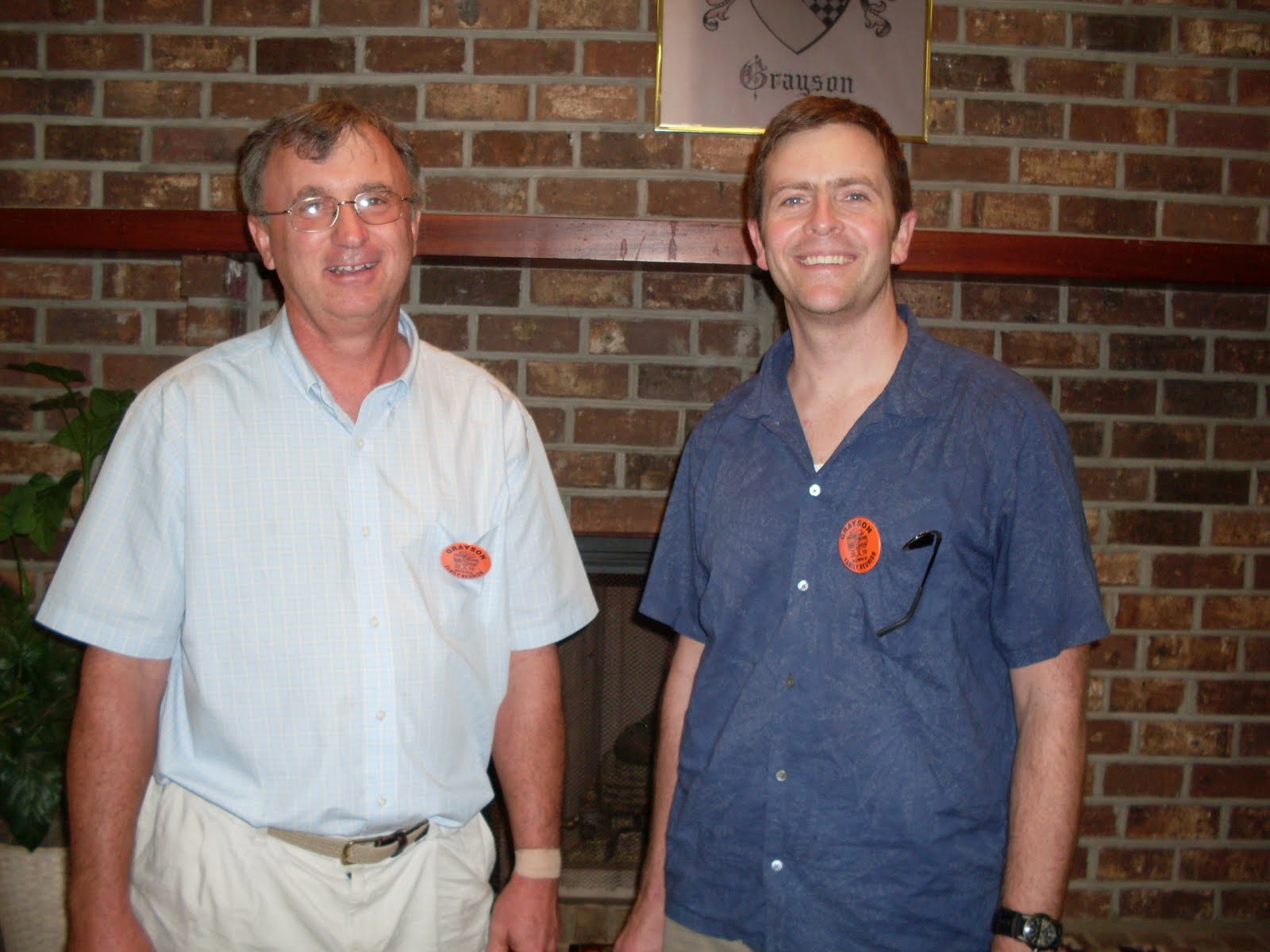 Grayson and Jan: July 2010