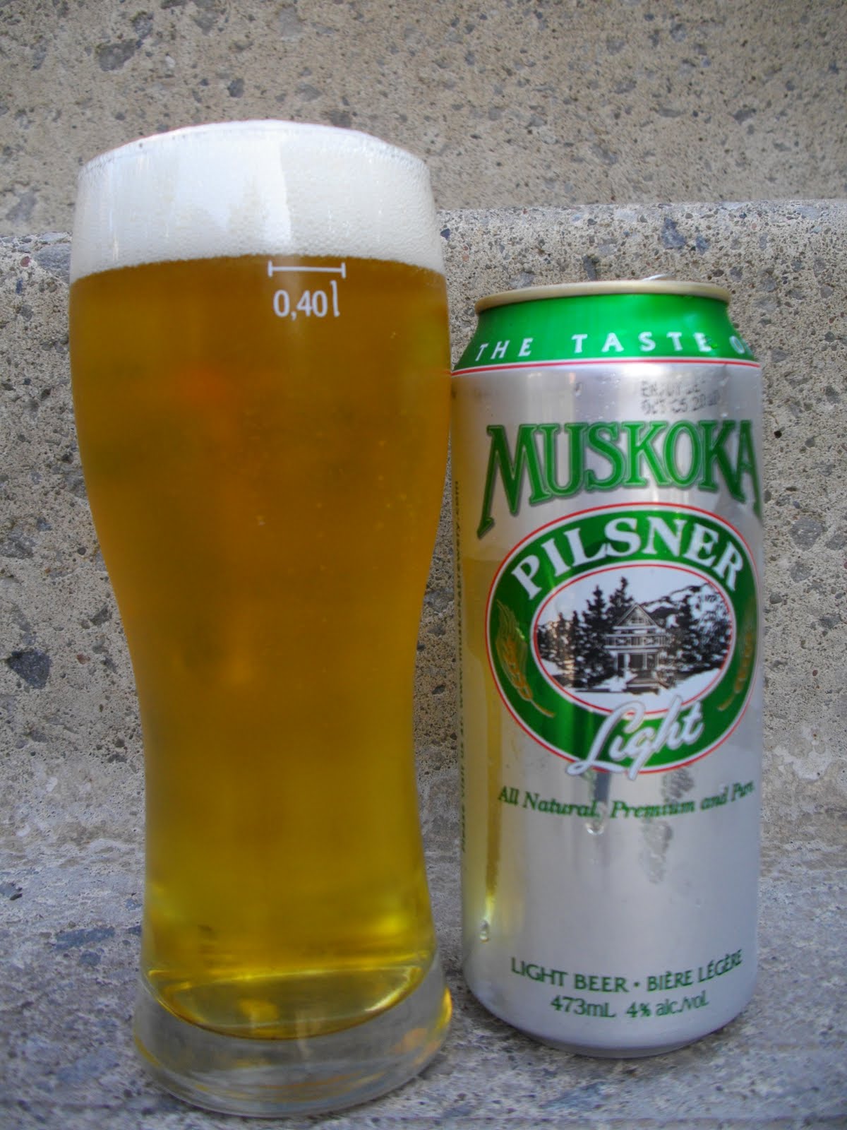 The World of Gord: Beer of the Week - Muskoka Light Pilsner