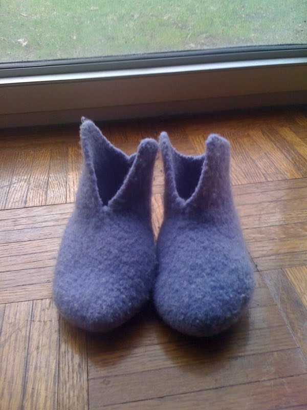 Felted Slippers | Sweet Juniper WoodCraft