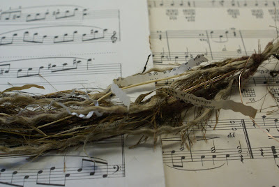 Quill Cottage: Completed Nest Assemblage and Fiber Bird's Nest Tutorial