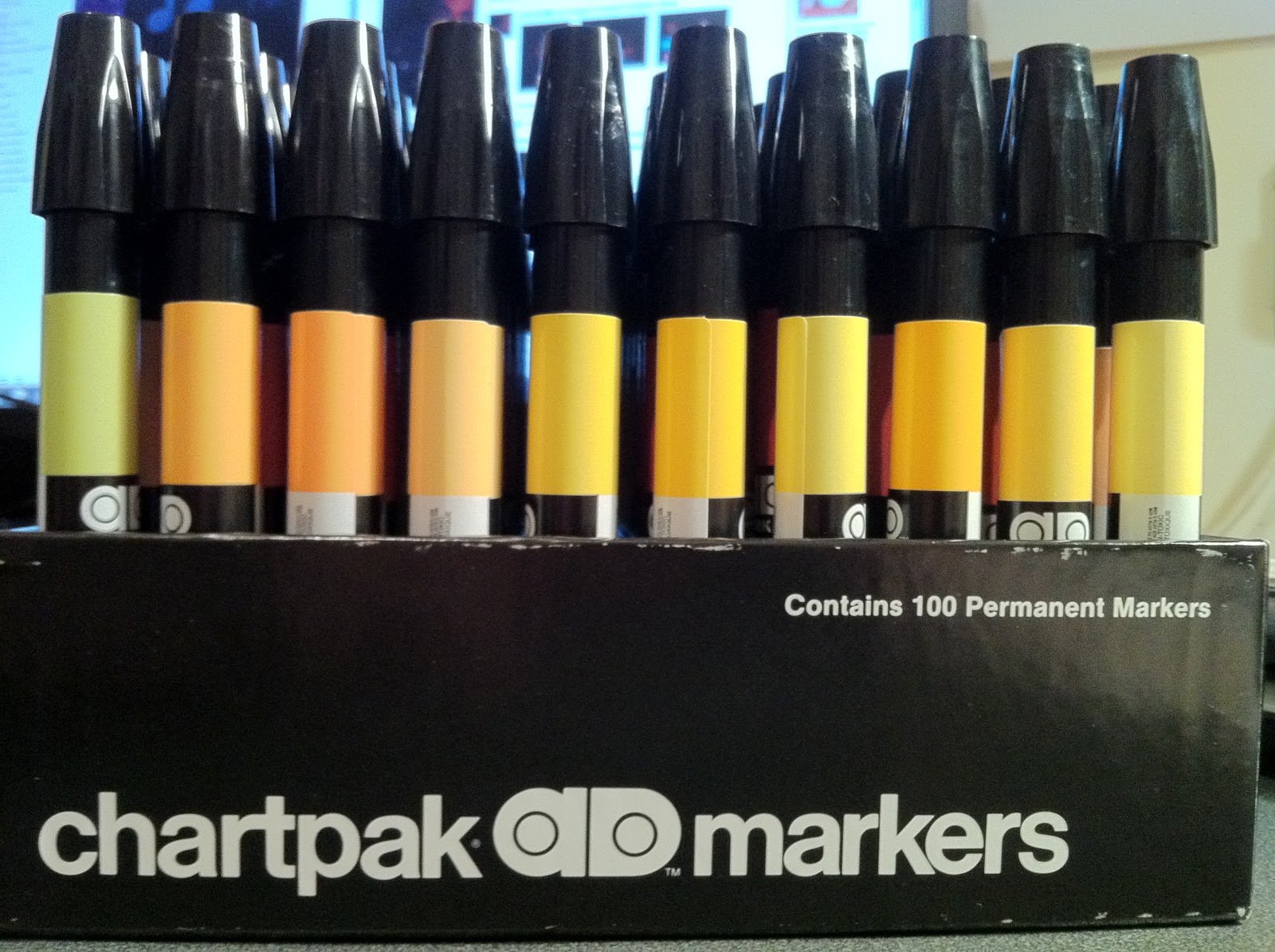 SIMON DREW Automotive Designer: Chartpak AD 100 Markers