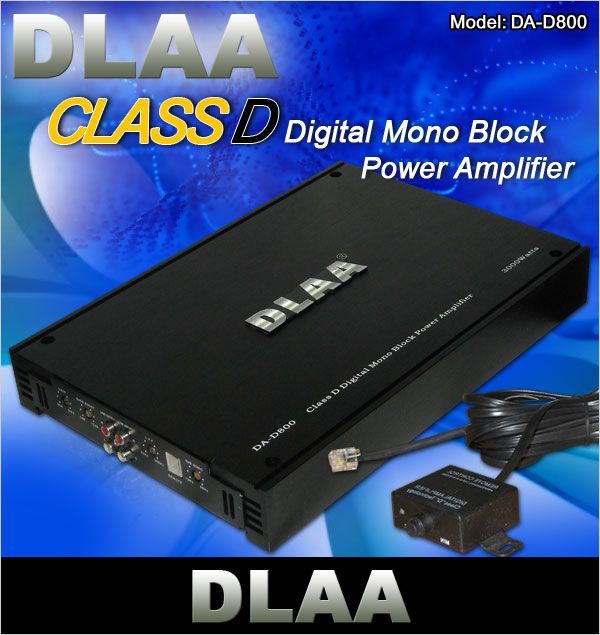 GT Racing WORLD: DLAA ULTIMATE DA-D800 1600W RMS Class-D Digital ...