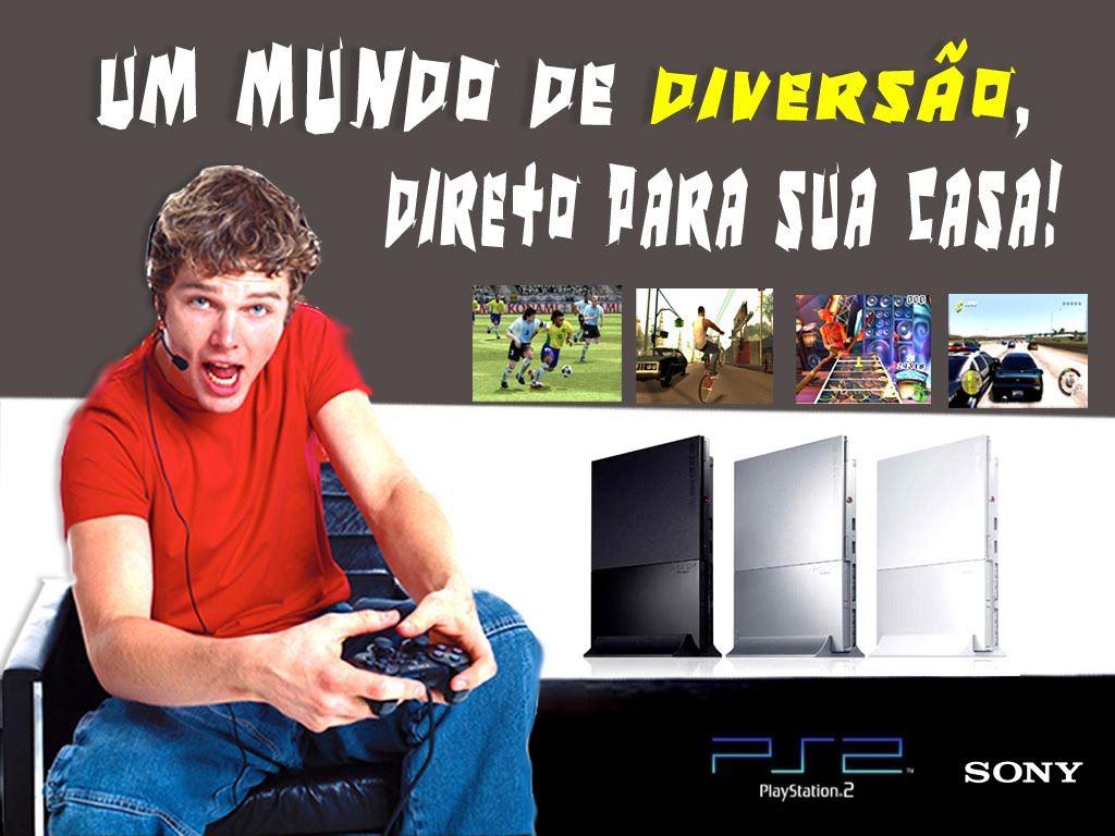 Agência Planos Publicidade: Revista - 1/2 Página - Ps2 Sony