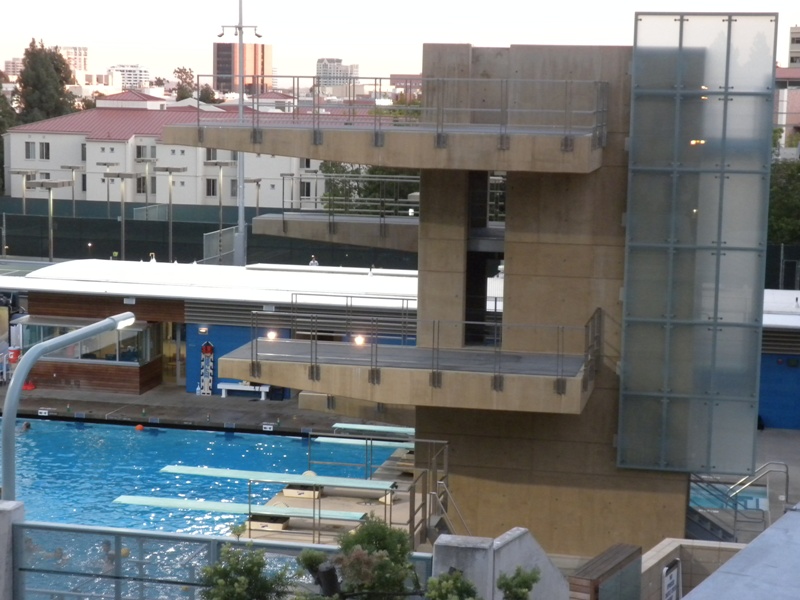 biostatprof: UCLA Early Evening Shots: Sunset Rec and Sky