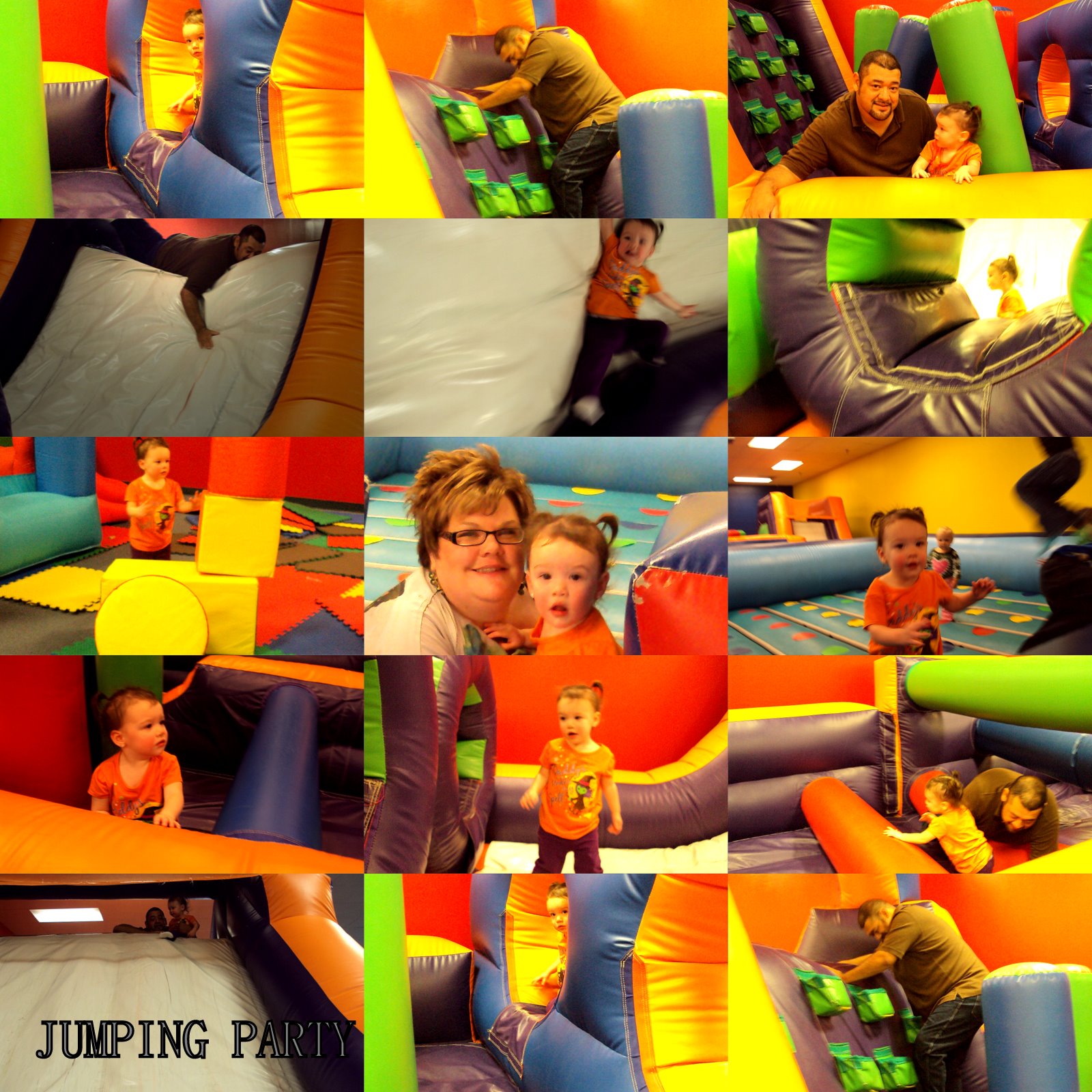 The Arguellos: JUMPING PARTY