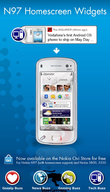 Free Games Collection: Mippin Nokia Homescreen Widgets v1.00 s60v5